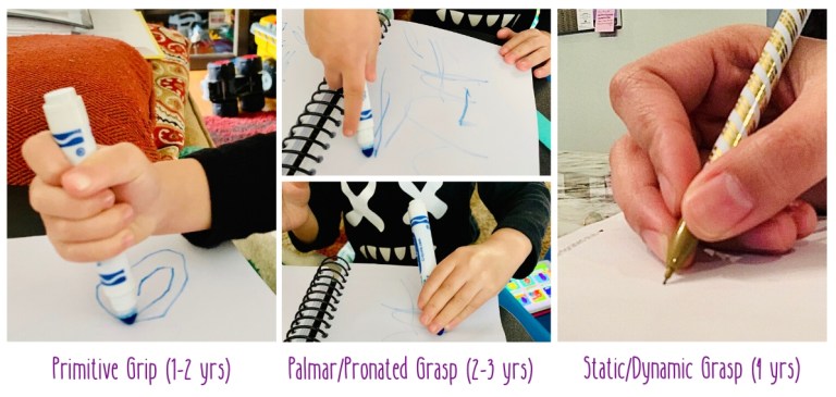 Get a Grip: Pencil Grasp Progression – Child(ish) Advice
